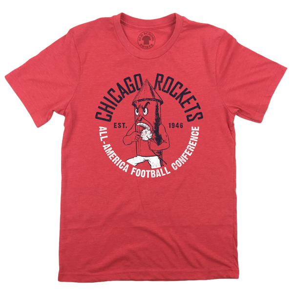 Chicago Rockets | Vintage Football Apparel | Old School Shirts ...