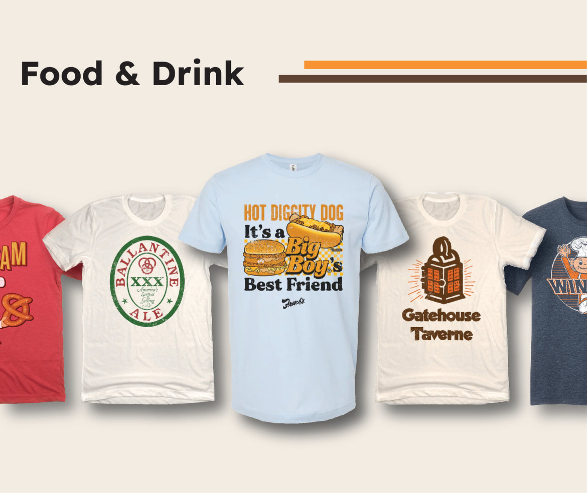 Old School Shirts | Vintage Tees | Nostalgic Apparel | Hometown Pride ...