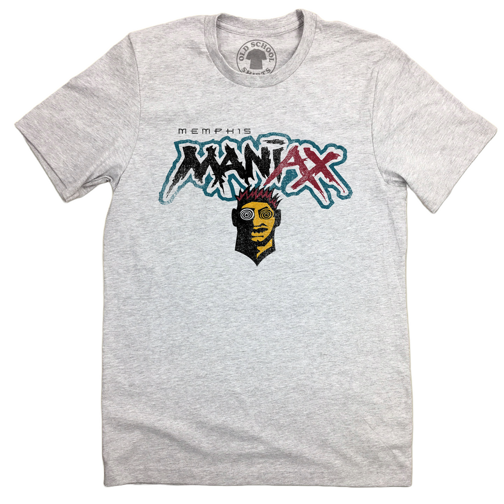 Memphis Maniax Tees | Vintage Football Apparel | Old School Shirts ...
