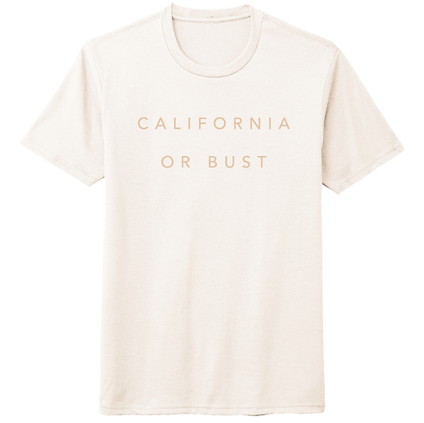 California or Bust | Vintage California Apparel | Cincy Shirts ...