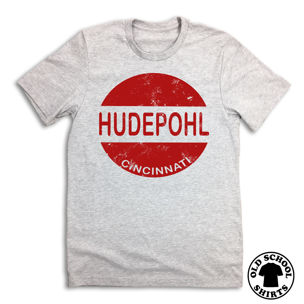 Hudepohl Vintage Logo Shirt | Cincinnati Beer Tee | Old School Shirts ...