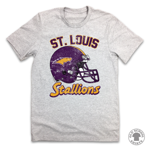 St Louis Stallions | Vintage Football Apparel | Old School Shirts ...