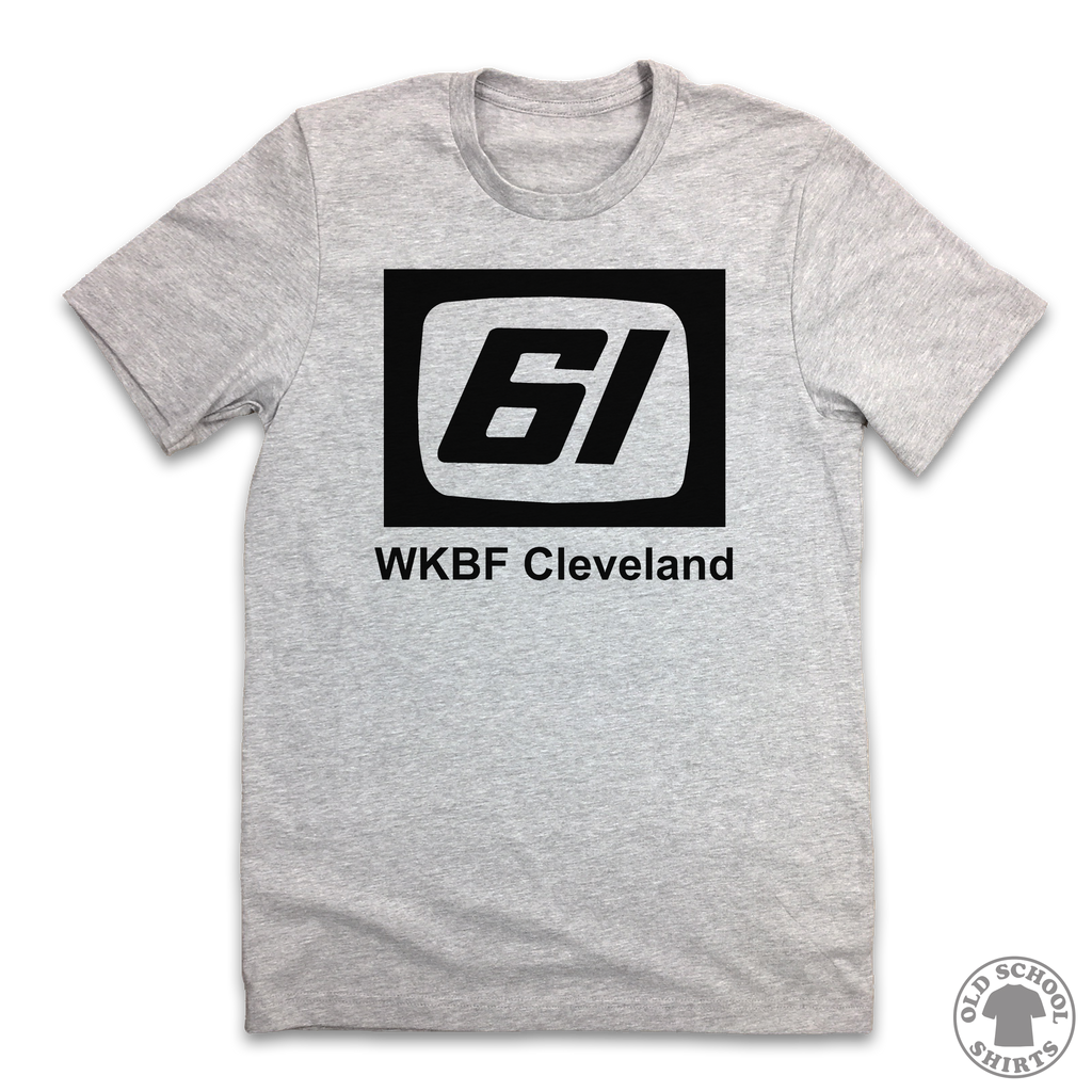 WKBF TV | Vintage Cleveland Apparel | Old School Shirts ...